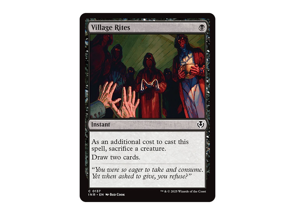 Village Rites C :Foil [INR 0137] [EN](Innistrad Remastered) | SNKRDUNK