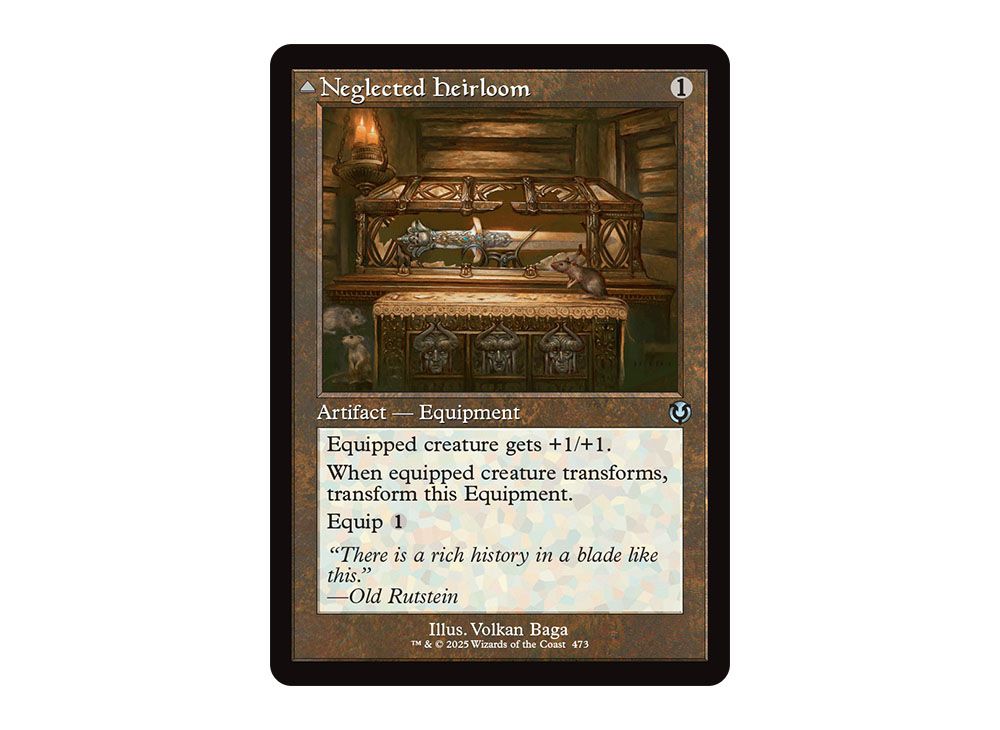 Neglected Heirloom / Ashmouth Blade U :Foil :Retro Frame [INR 473] [EN ...