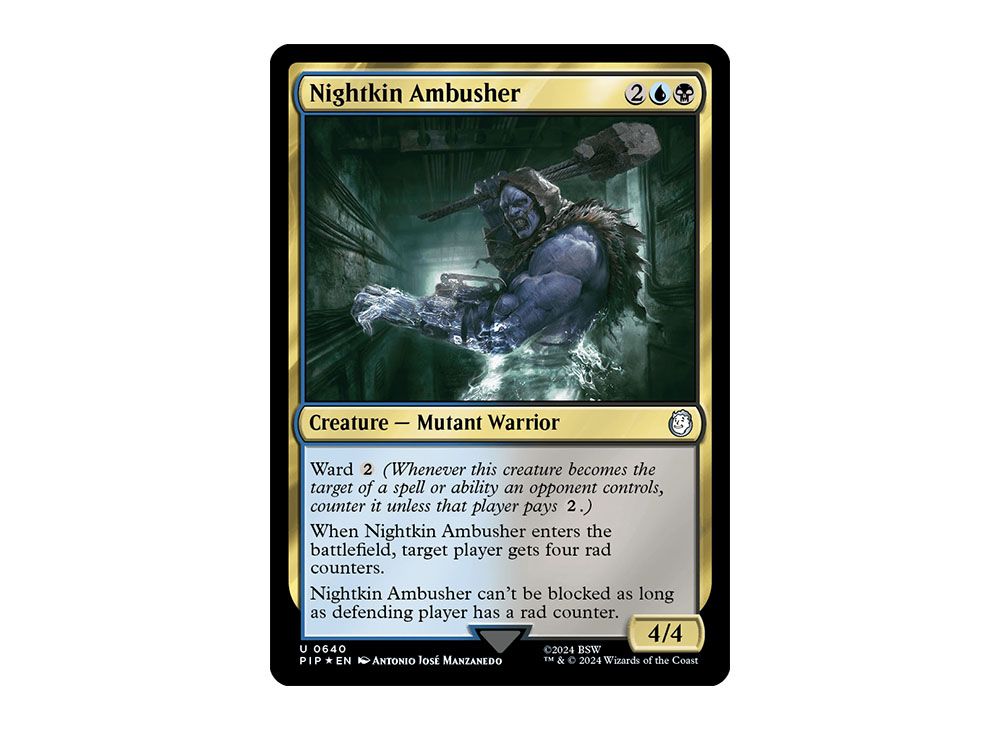 Nightkin Ambusher U :Foil [PIP 0640] [EN](Fallout) | SNKRDUNK