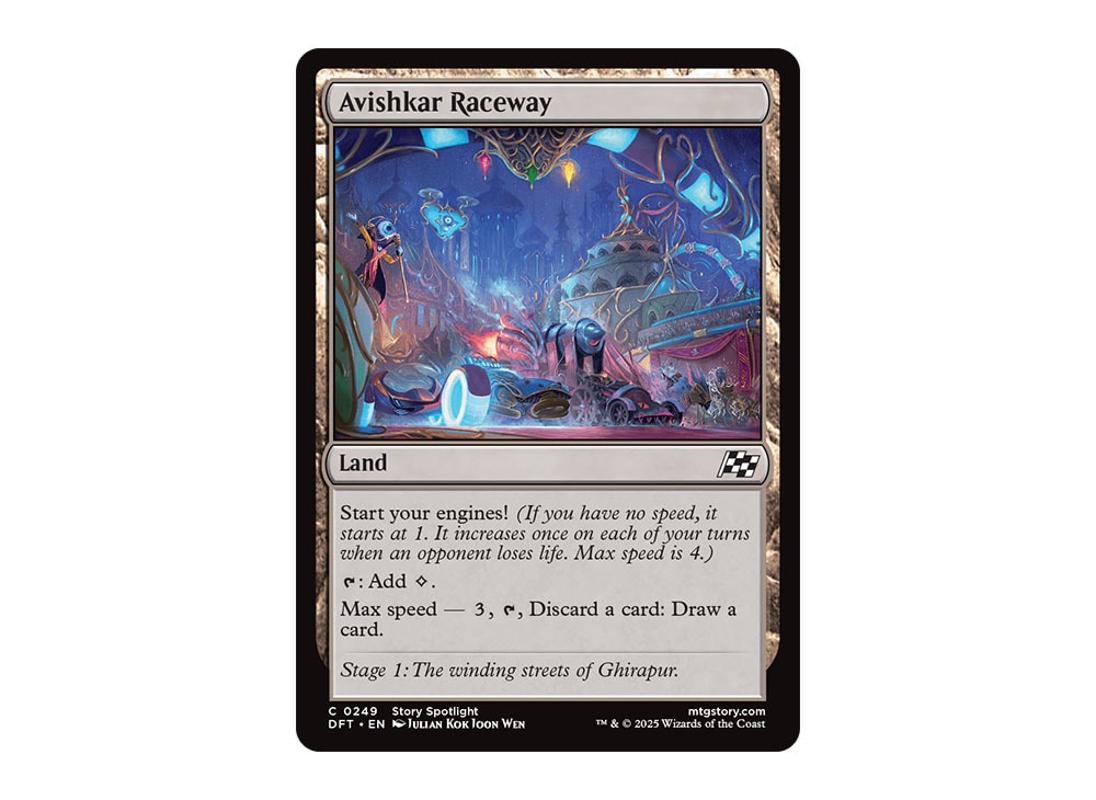 Avishkar Raceway C :Foil [DFT 0249] [EN](Aetherdrift) | SNKRDUNK