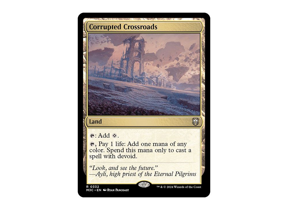 Corrupted Crossroads R :Foil [M3C 0332] [EN](Modern Horizons 3) | SNKRDUNK