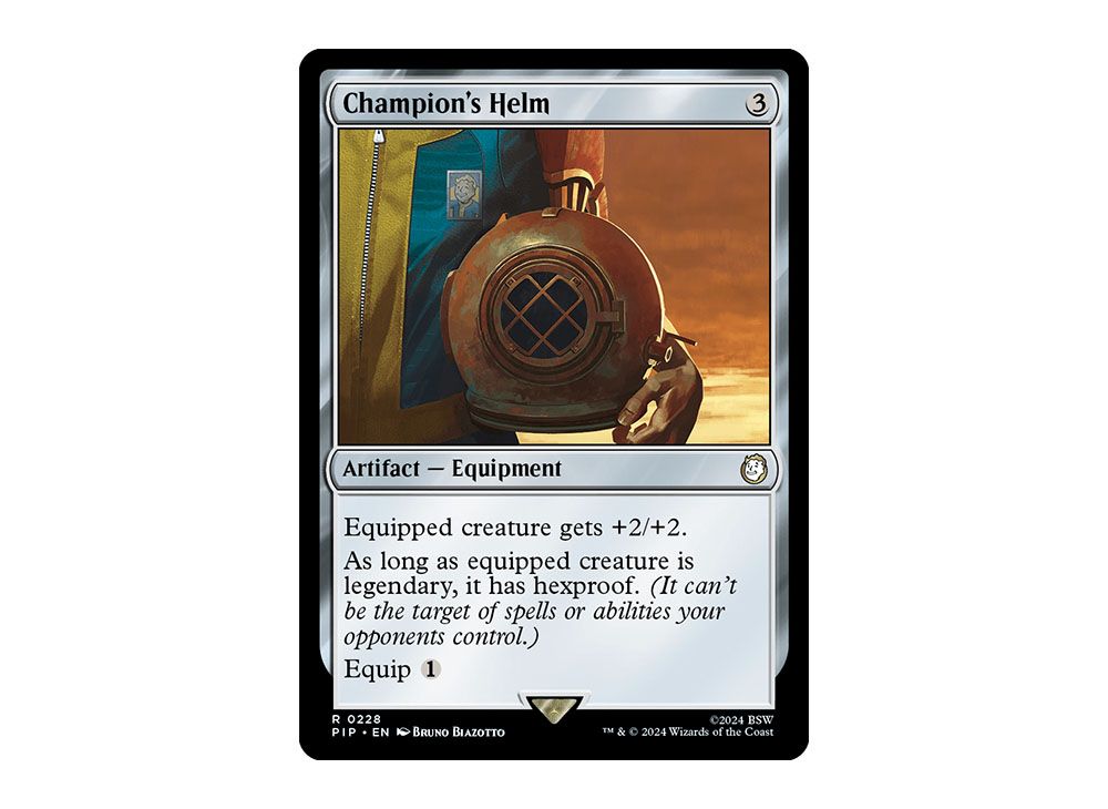 Champion's Helm R :Foil [PIP 0228] [EN](Fallout) | SNKRDUNK