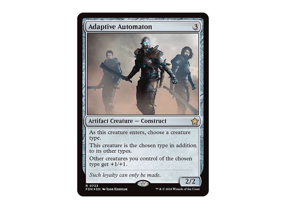 Adaptive Automaton R :Foil [FDN 0723] [EN](Foundations) | SNKRDUNK