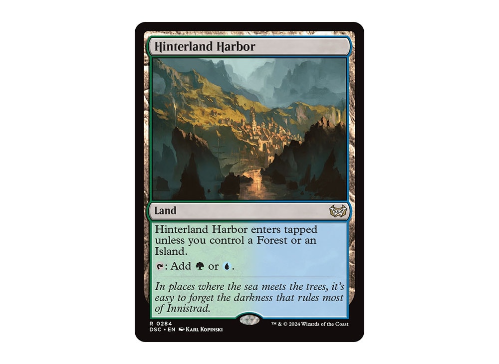 Hinterland Harbor R [DSC 0284] [EN](Duskmourn : House of Horror) | SNKRDUNK