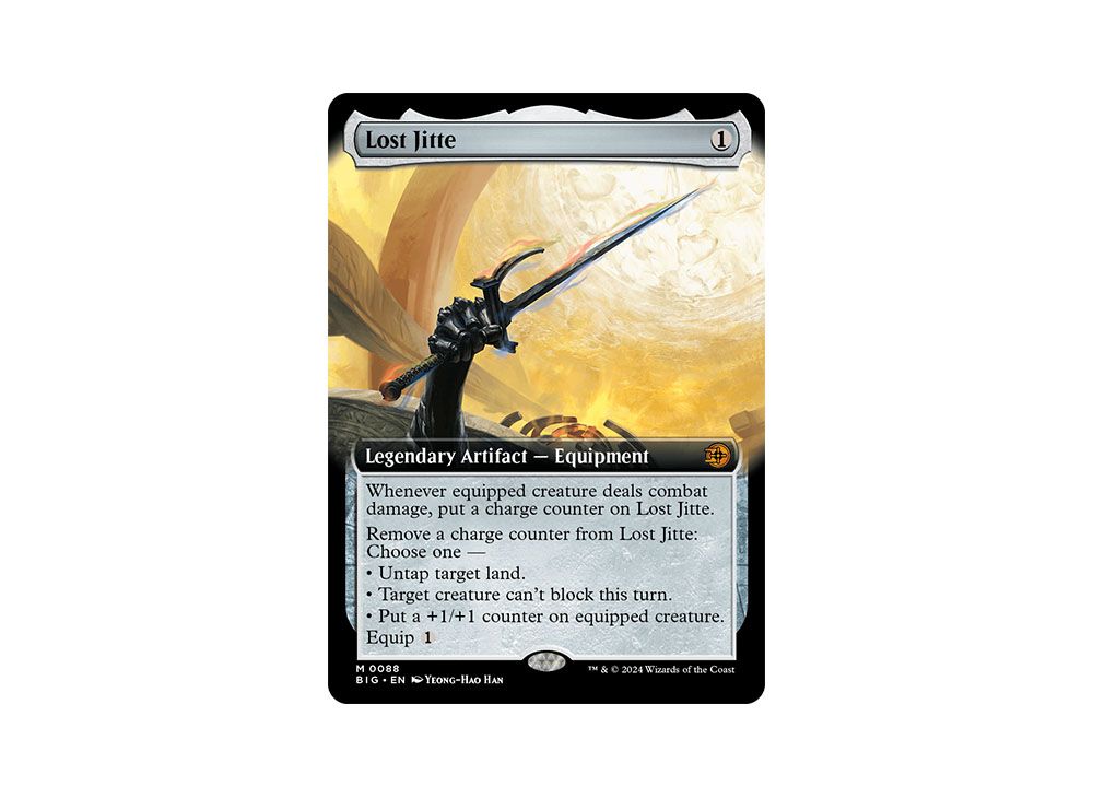 Lost Jitte M :Foil [BIG 0088] [EN](Outlaws of Thunder Junction) | SNKRDUNK