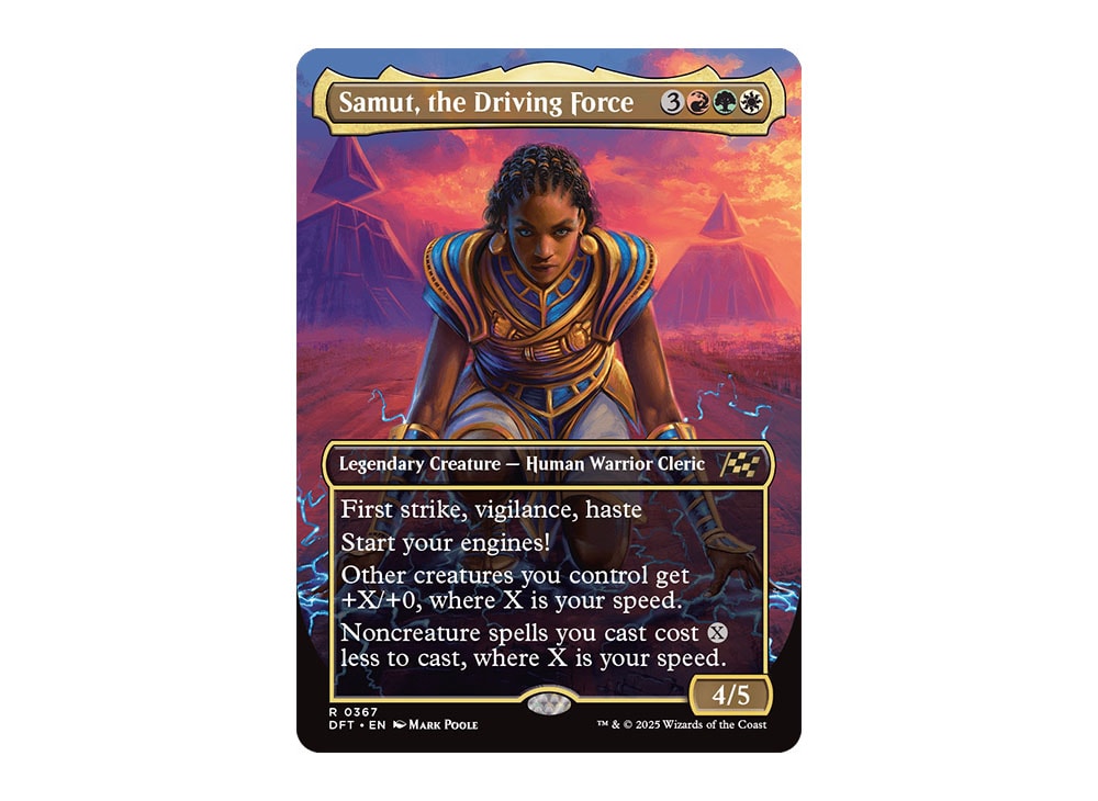 Samut the Driving Force R :Foil [DFT 0367] [EN](Aetherdrift) | SNKRDUNK