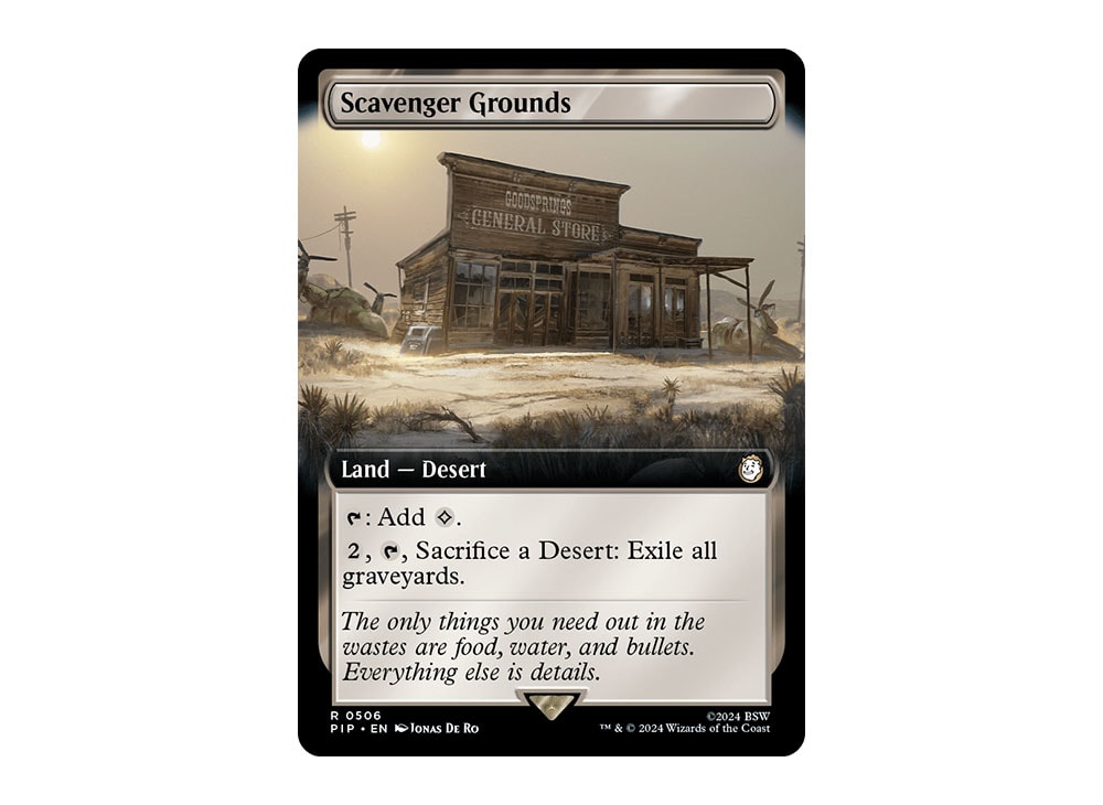 Scavenger Grounds R :Foil [PIP 0506] [EN](Fallout) | SNKRDUNK