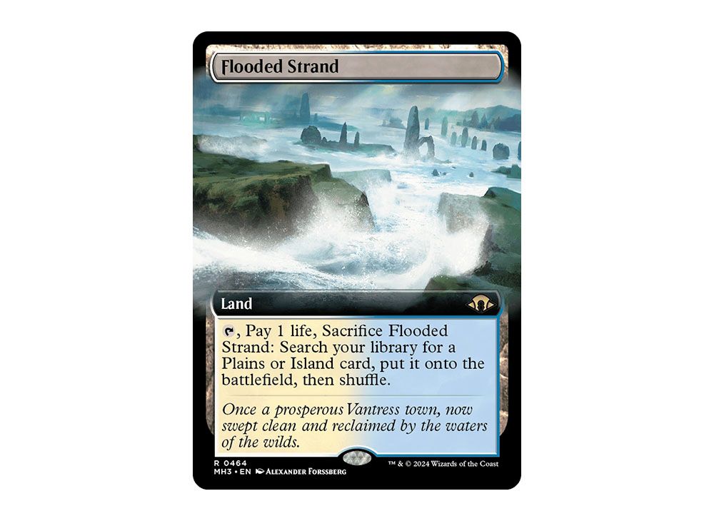 Flooded Strand R :Foil [MH3 0464] [EN](Modern Horizons 3) | SNKRDUNK