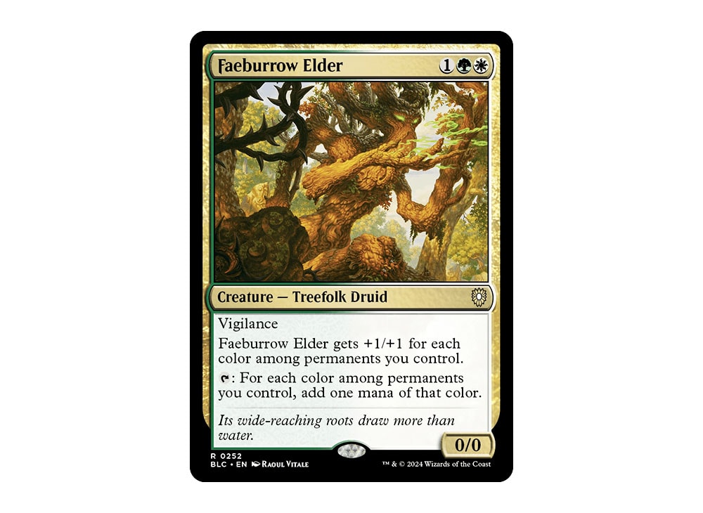 Faeburrow Elder R [BLC 0252] [EN](Bloomburrow) | SNKRDUNK