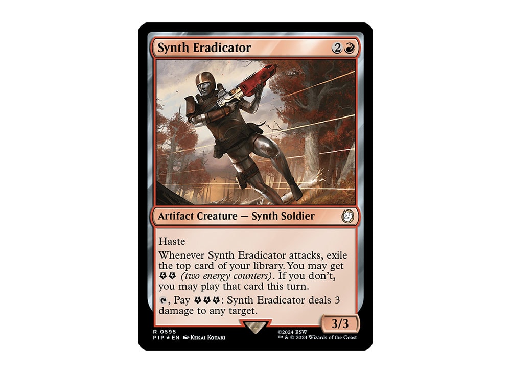 Synth Eradicator R :Foil [PIP 0595] [EN](Fallout) | SNKRDUNK