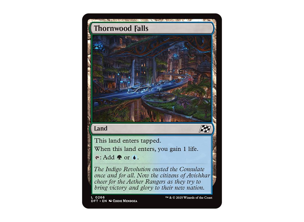 Thornwood Falls L :Foil [DFT 0266] [EN](Aetherdrift) | SNKRDUNK