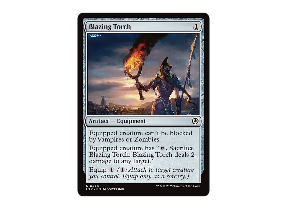 Blazing Torch C :Foil [INR 0254] [EN](Innistrad Remastered) | SNKRDUNK