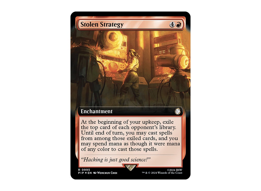 Stolen Strategy R :Foil [PIP 0995] [EN](Fallout) | SNKRDUNK