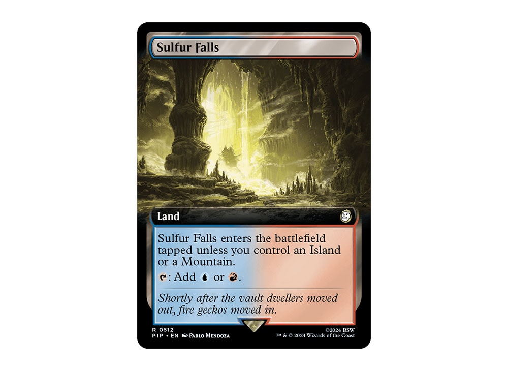 Sulfur Falls R :Foil [PIP 0512] [EN](Fallout) | SNKRDUNK