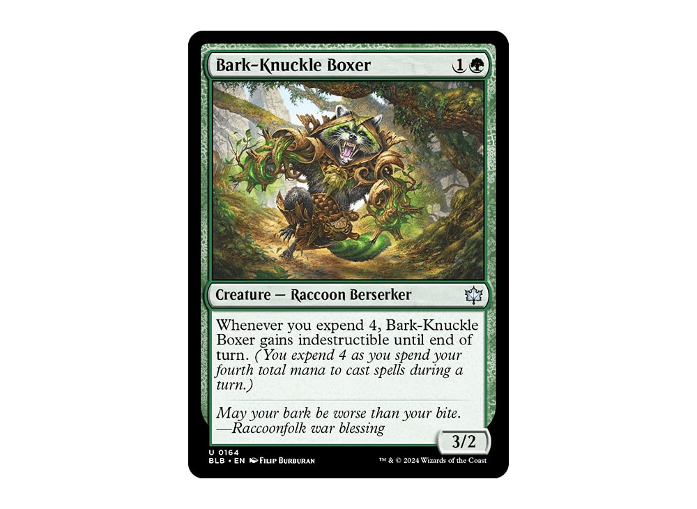 Bark-Knuckle Boxer U :Foil [BLB 0164] [EN](Bloomburrow) | SNKRDUNK