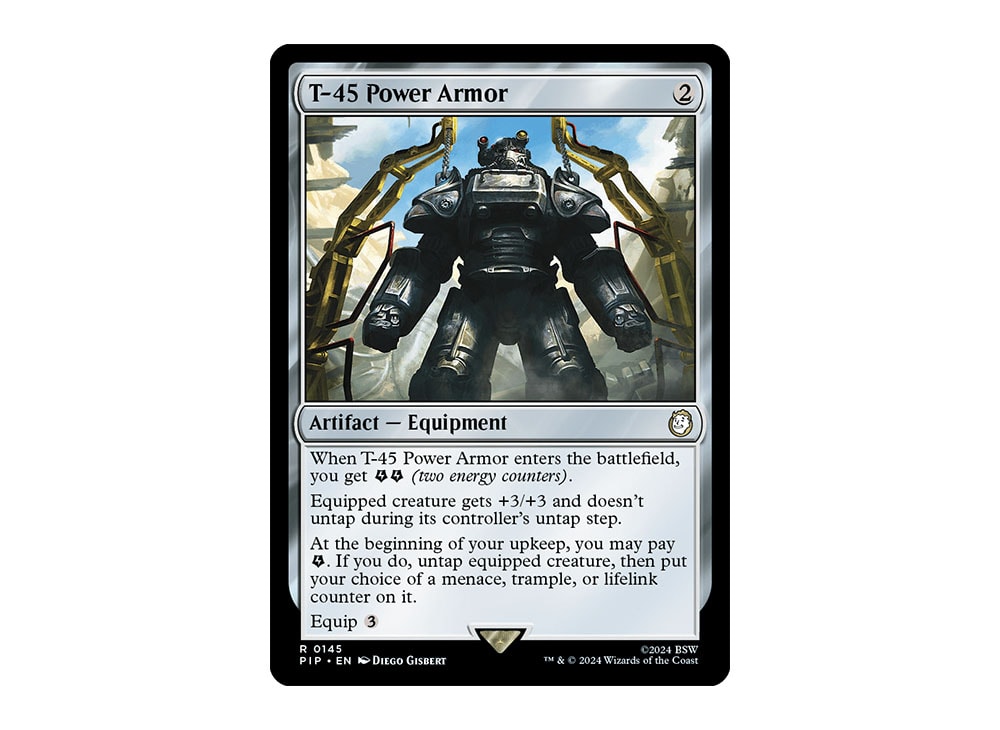 T-45 Power Armor R :Foil [PIP 0145] [EN](Fallout) | SNKRDUNK