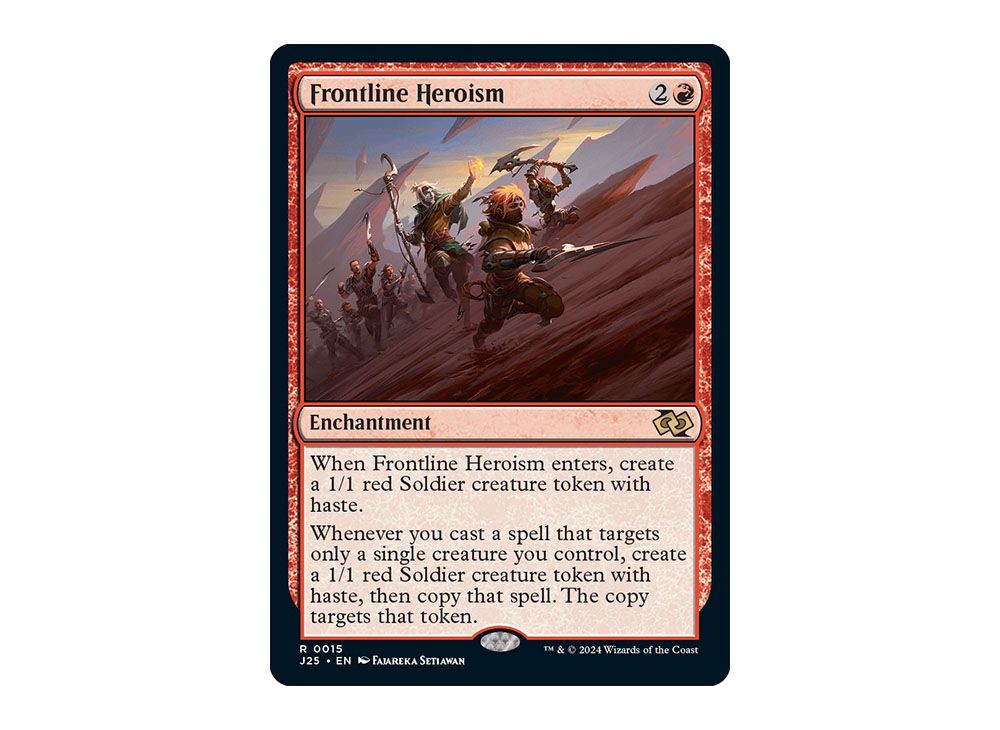 Frontline Heroism R [J25 0015] [EN](Foundations) | SNKRDUNK