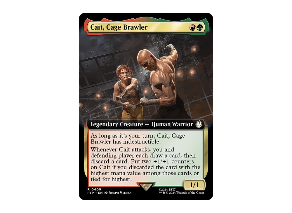 Cait Cage Brawler R :Foil [PIP 0409] [EN](Fallout) | SNKRDUNK