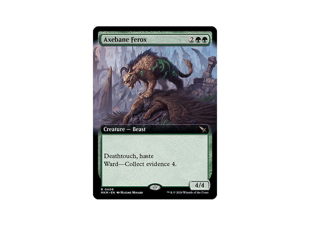 Axebane Ferox R :Foil [MKM 0409] [EN](Murders at Karlov Manor) | SNKRDUNK