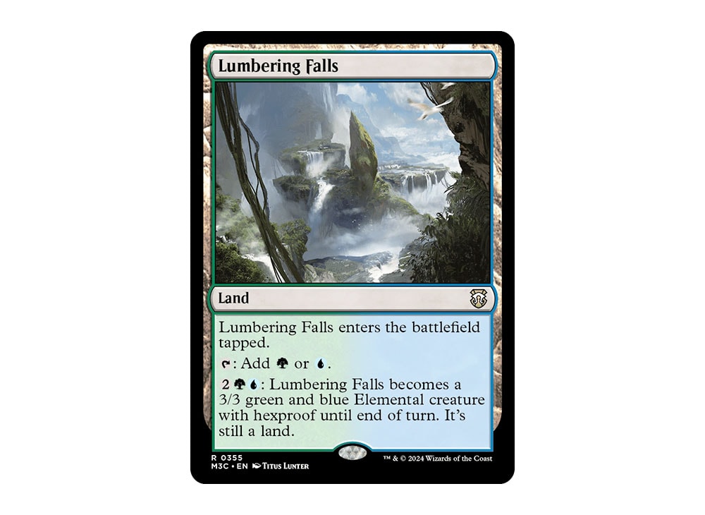 Lumbering Falls R :Foil [M3C 0355] [EN](Modern Horizons 3) | SNKRDUNK