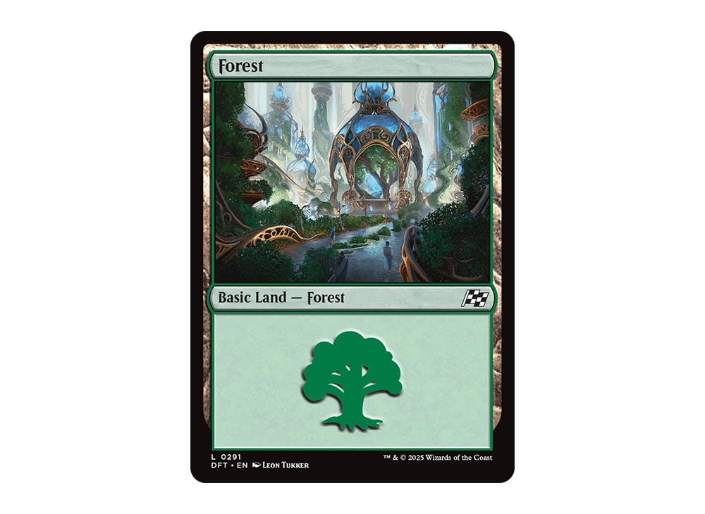 Forest L :Foil [DFT 0291] [EN](Aetherdrift) | SNKRDUNK