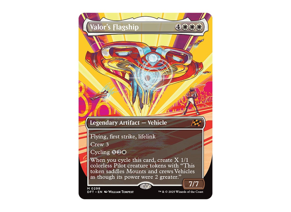 Valor's Flagship M :Foil [DFT 0298] [EN](Aetherdrift) | SNKRDUNK
