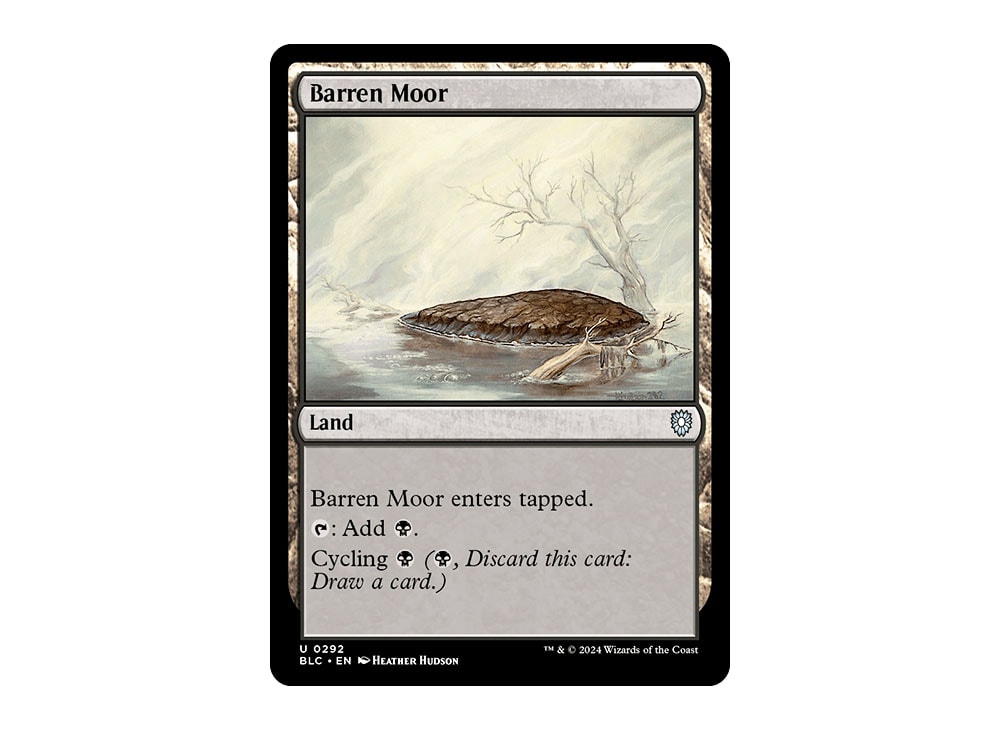 Barren Moor U [BLC 0292] [EN](Bloomburrow) | SNKRDUNK