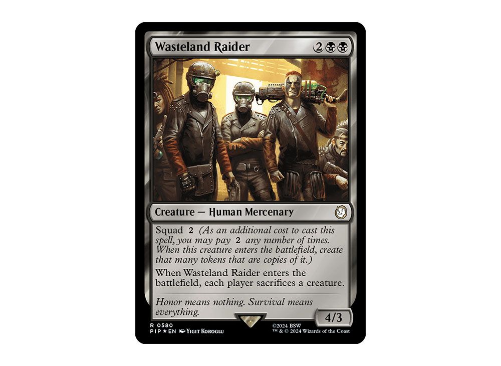Wasteland Raider R :Foil [PIP 0580] [EN](Fallout) | SNKRDUNK