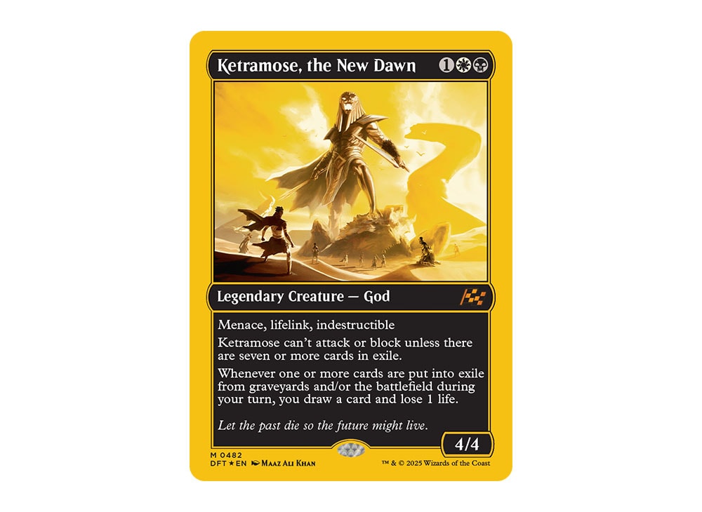 Ketramose the New Dawn M :Foil [DFT 0482] [EN](Aetherdrift) | SNKRDUNK