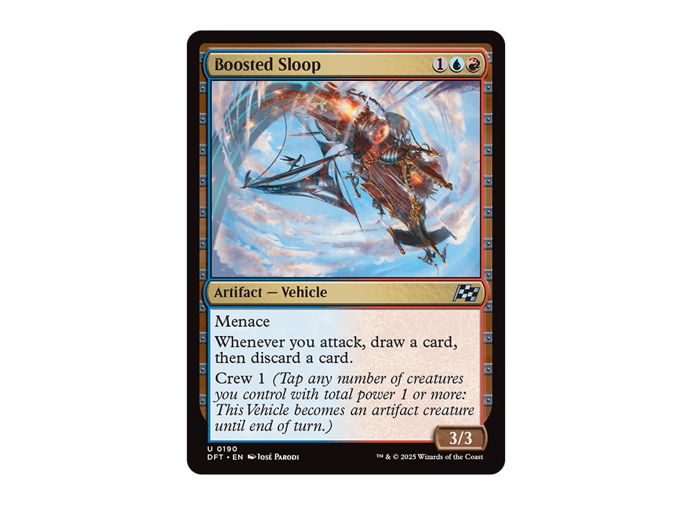 Boosted Sloop U :Foil [DFT 0190] [EN](Aetherdrift) | SNKRDUNK