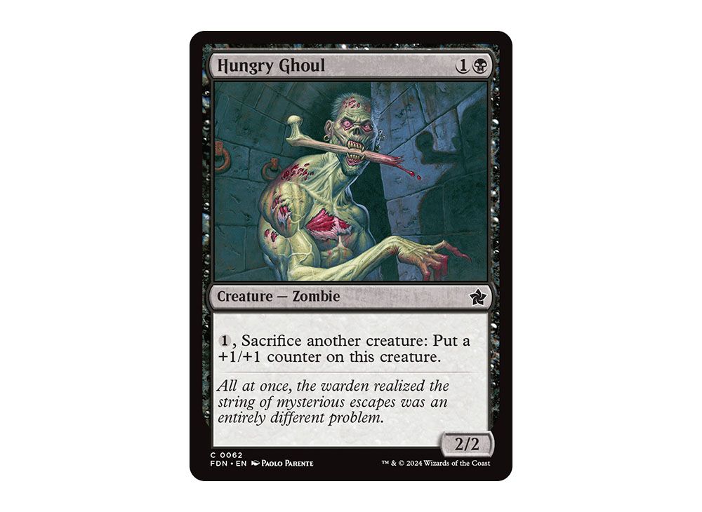 Hungry Ghoul C :Foil [FDN 0062] [EN](Foundations) | SNKRDUNK