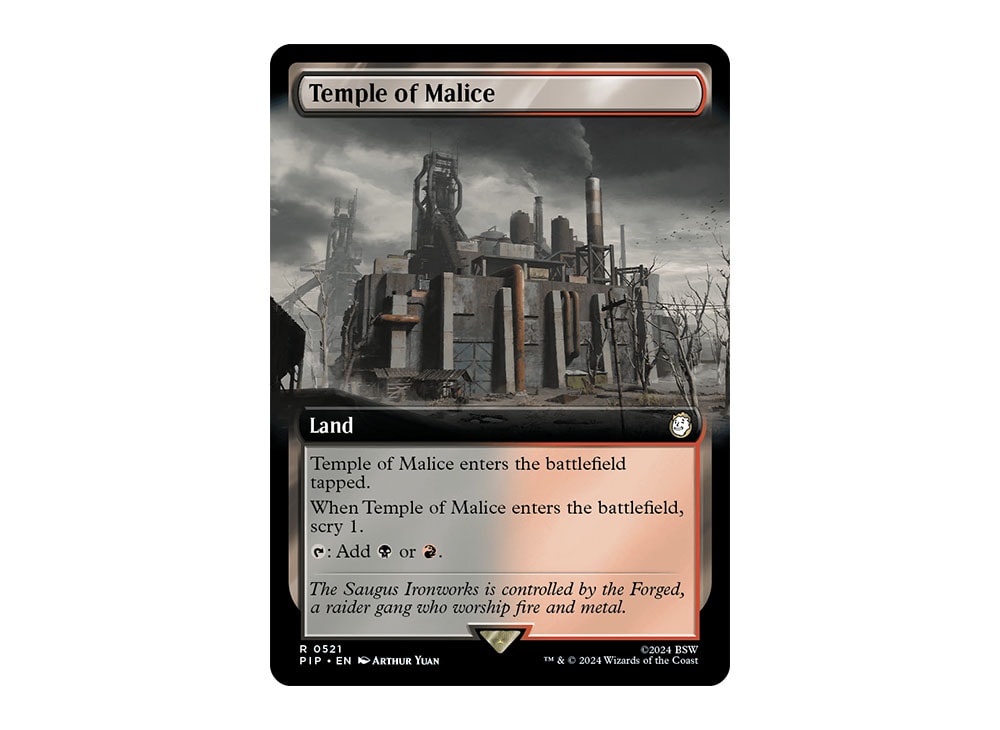 Temple of Malice R :Foil [PIP 0521] [EN](Fallout) | SNKRDUNK