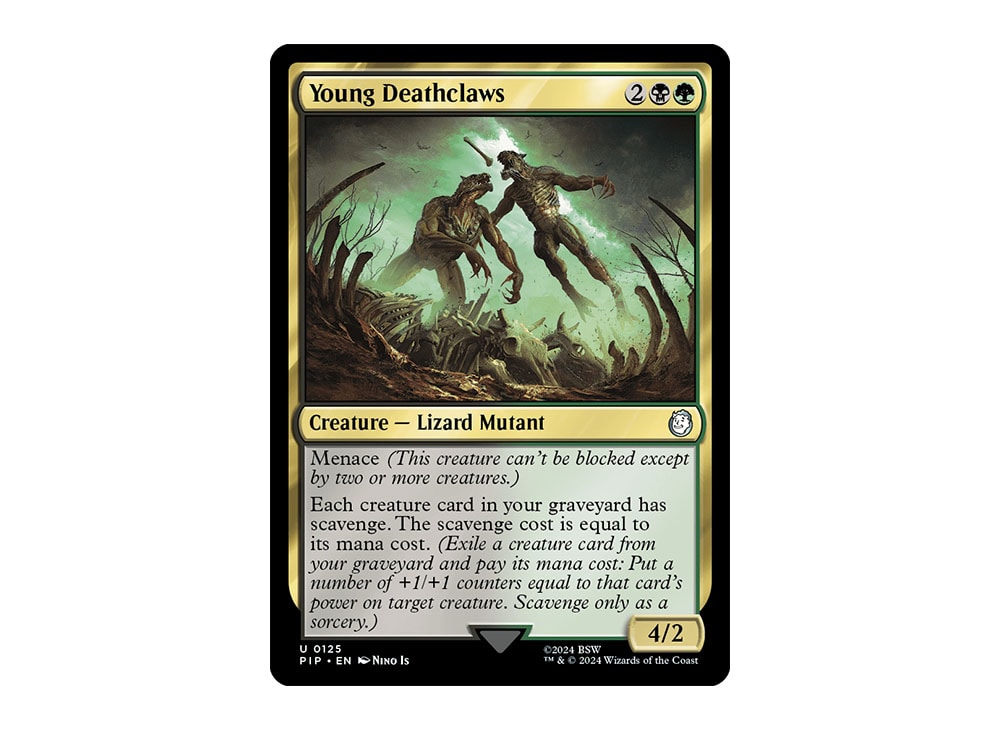 Young Deathclaws U :Foil [PIP 0125] [EN](Fallout) | SNKRDUNK