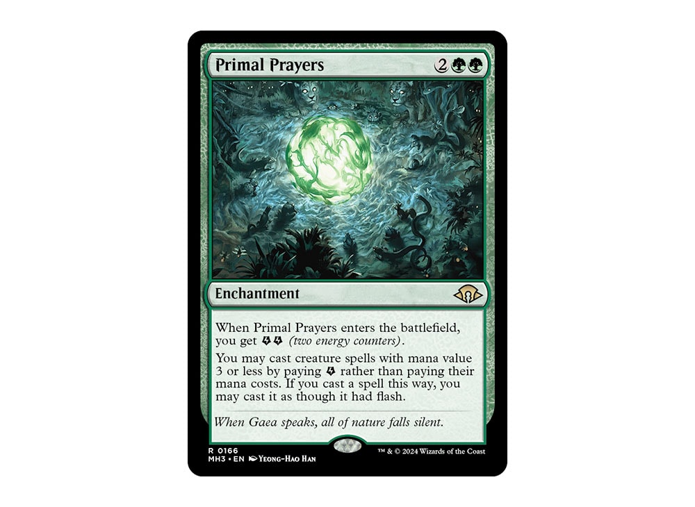 Primal Prayers R :Foil [MH3 0166] [EN](Modern Horizons 3) | SNKRDUNK