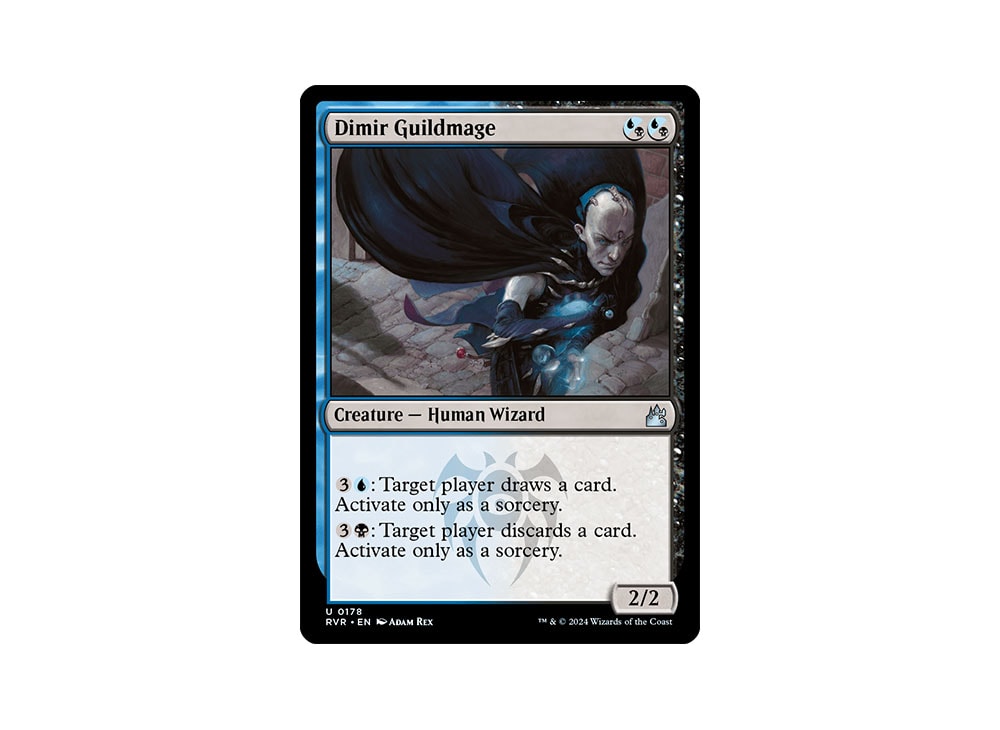 Dimir Guildmage U :Foil [RVR 0178] [EN](Ravnica Remastered) | SNKRDUNK
