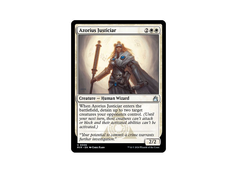 Azorius Justiciar U :Foil [RVR 0006] [EN](Ravnica Remastered) | SNKRDUNK
