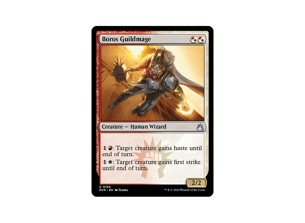 Boros Guildmage U :Foil [RVR 0168] [EN](Ravnica Remastered) | SNKRDUNK