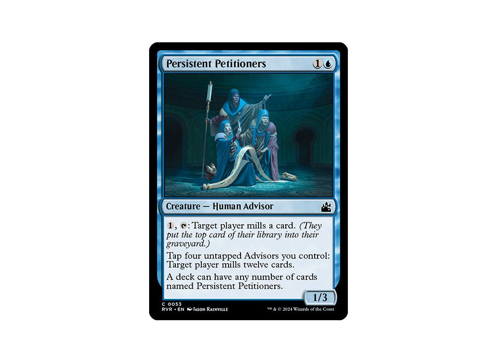 Persistent Petitioners C :Foil [RVR 0053] [EN](Ravnica Remastered ...