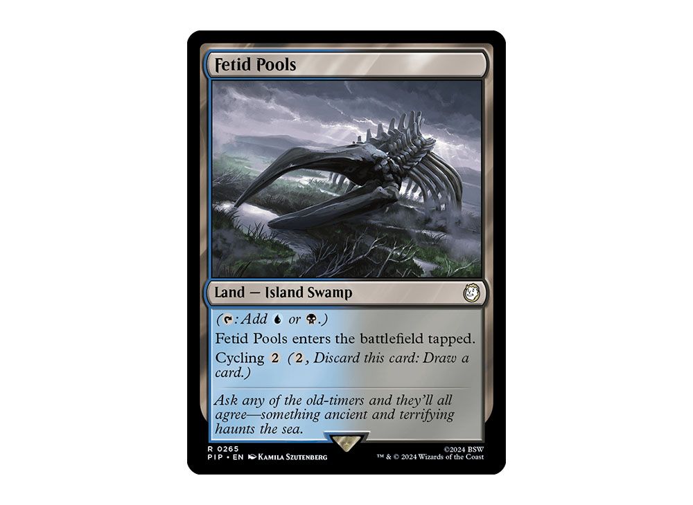 Fetid Pools R :Foil [PIP 0265] [EN](Fallout) | SNKRDUNK
