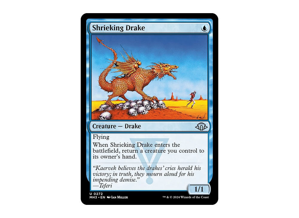 Shrieking Drake U :Foil [MH3 0272] [EN](Modern Horizons 3) | SNKRDUNK