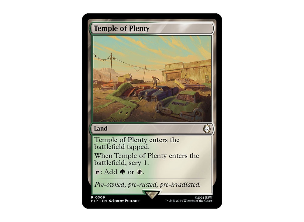 Temple of Plenty R :Foil [PIP 0309] [EN](Fallout) | SNKRDUNK