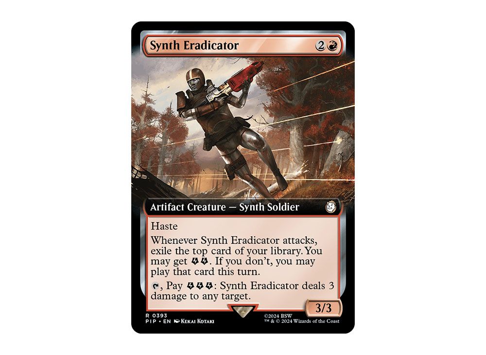 Synth Eradicator R :Foil [PIP 0393] [EN](Fallout) | SNKRDUNK