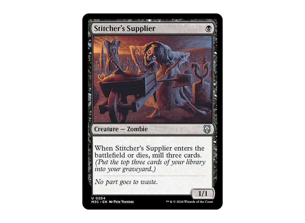 Stitcher's Supplier U :Foil [M3C 0204] [EN](Modern Horizons 3) | SNKRDUNK