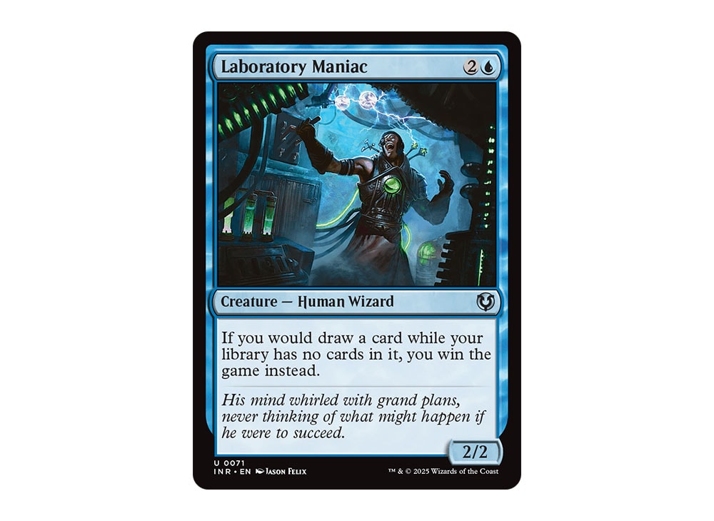 Laboratory Maniac U :Foil [INR 0071] [EN](Innistrad Remastered) | SNKRDUNK