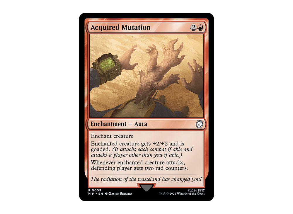 Acquired Mutation U :Foil [PIP 0053] [EN](Fallout) | SNKRDUNK