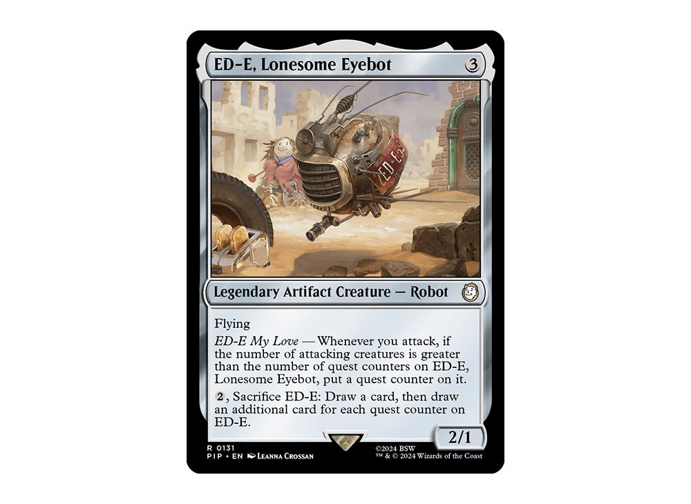 ED-E Lonesome Eyebot R :Foil [PIP 0131] [EN](Fallout) | SNKRDUNK