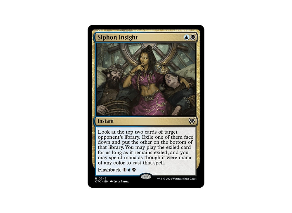 Siphon Insight R [OTC 0242] [EN](Outlaws of Thunder Junction) | SNKRDUNK