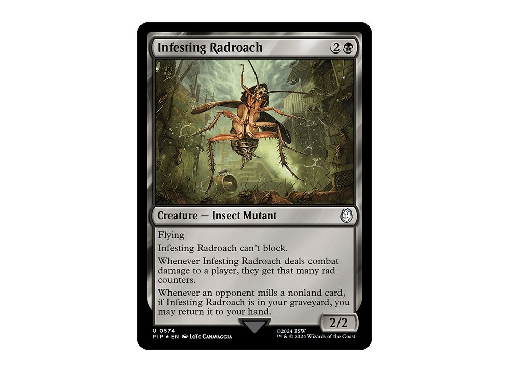Infesting Radroach U :Foil [PIP 0574] [EN](Fallout) | SNKRDUNK