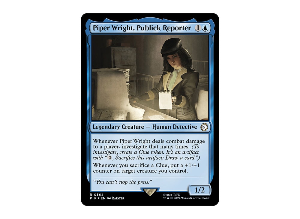 Piper Wright Publick Reporter R :Foil [PIP 0564] [EN](Fallout) | SNKRDUNK