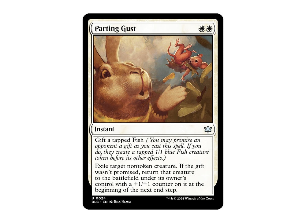 Parting Gust U :Foil [BLB 0024] [EN](Bloomburrow) | SNKRDUNK